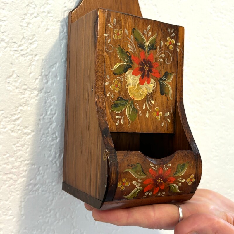 Wooden Match Holder - Etsy