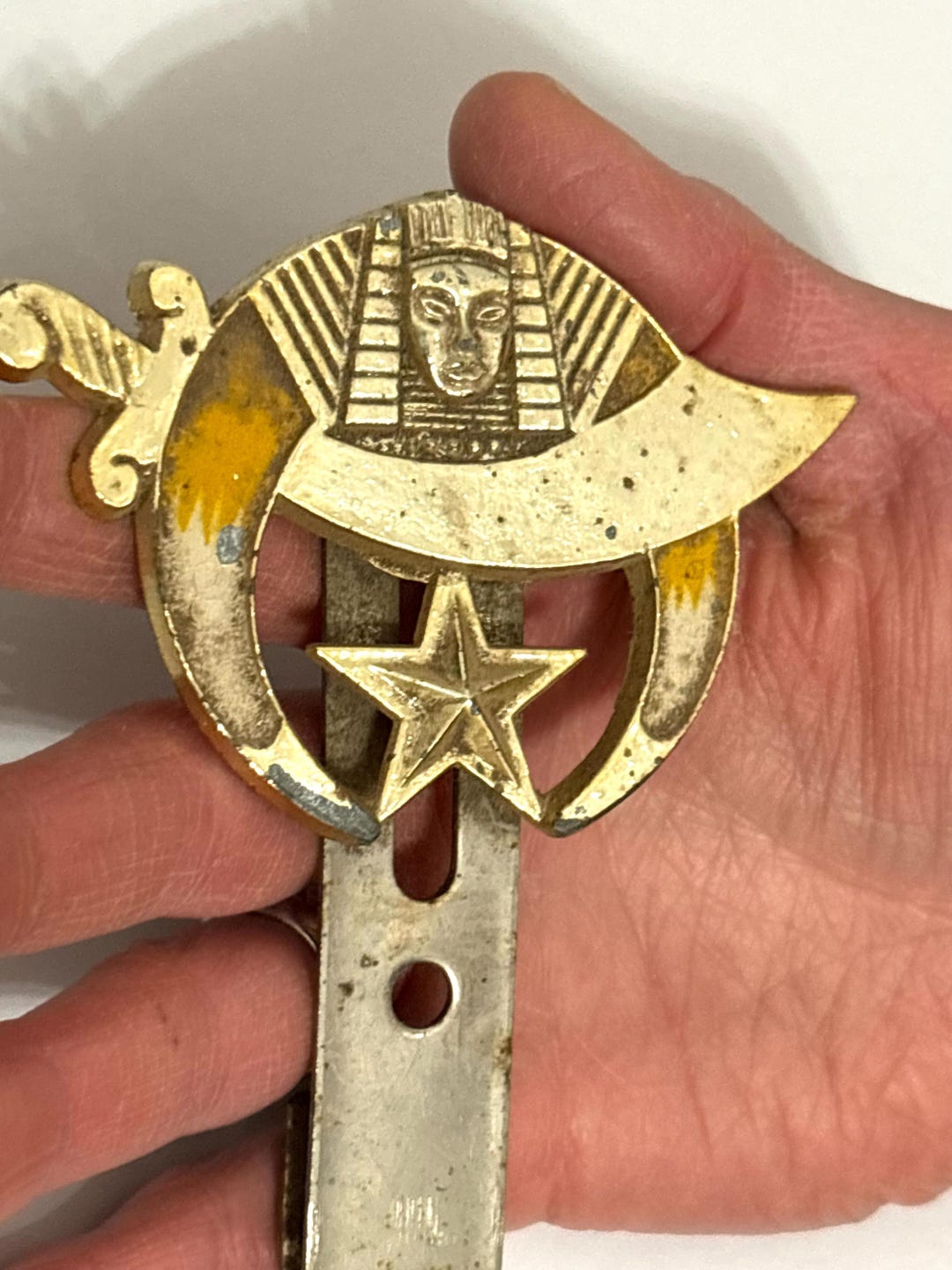 Vintage Shriner License Plate Topper - Etsy