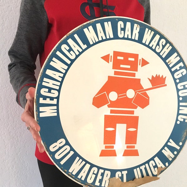 Vintage Car Wash Sign - Etsy