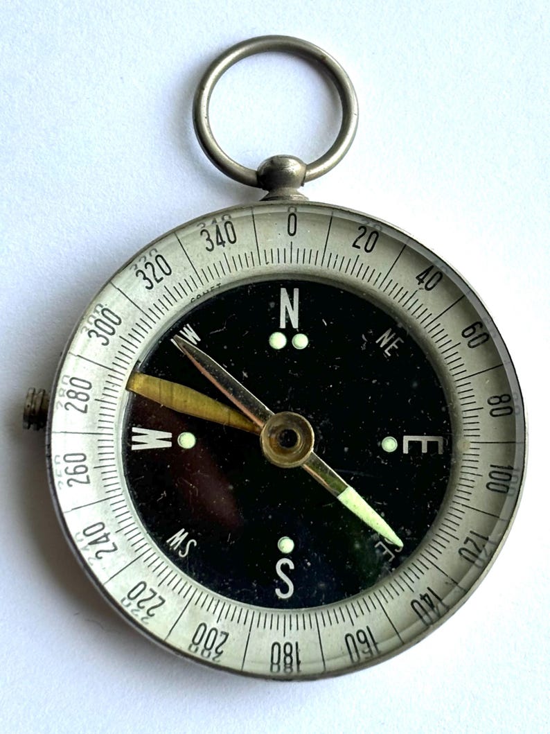 Antique Compass - Made in Japan - Etsy