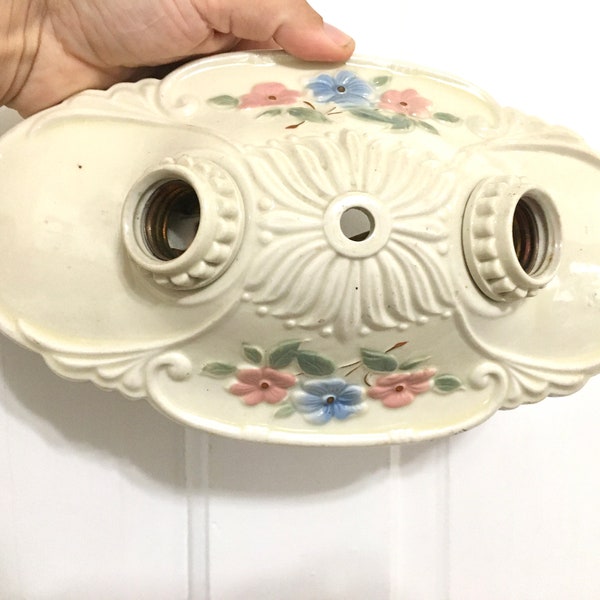 Vintage Ceiling Light - Etsy