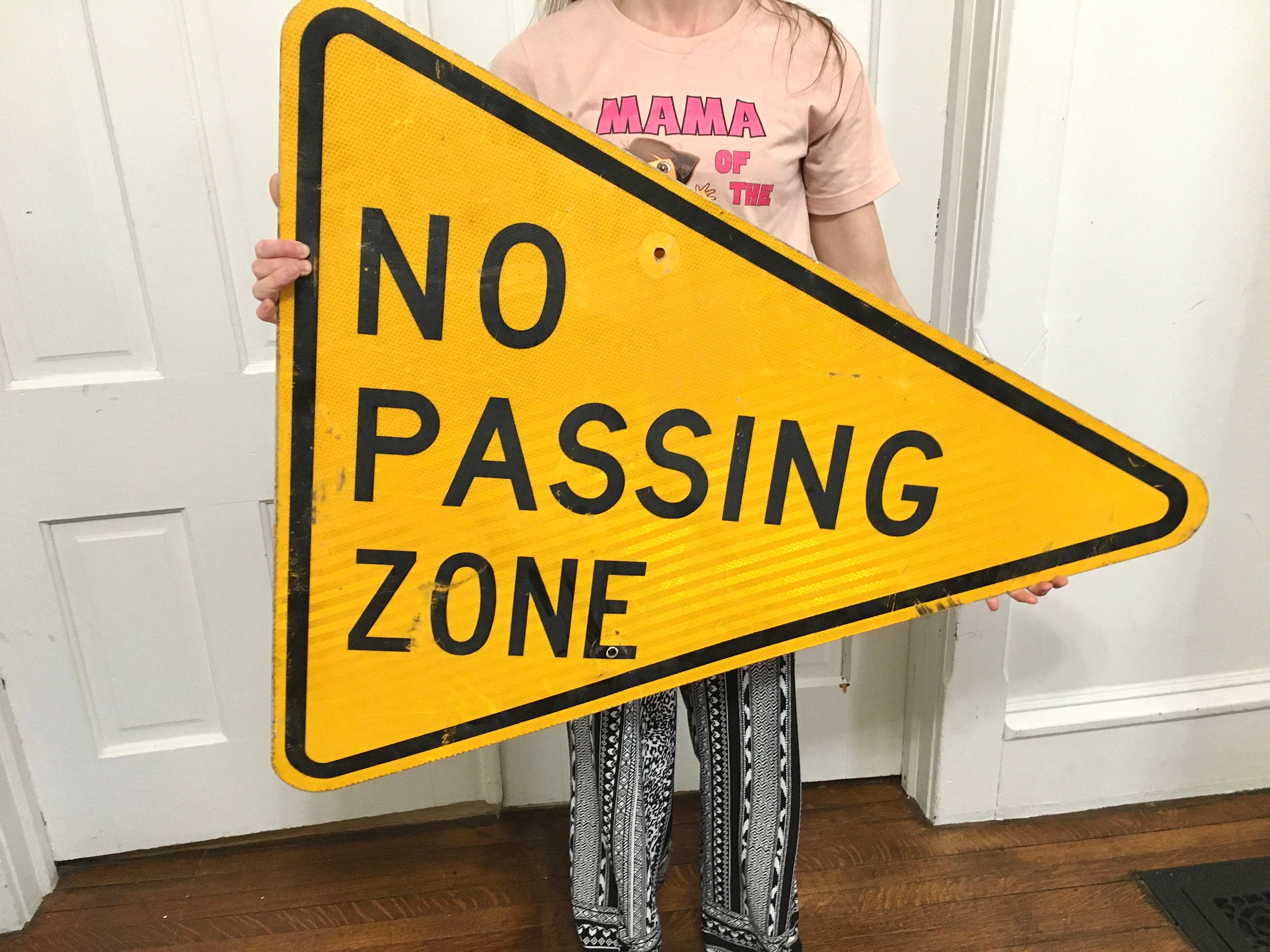 No Passing Sign