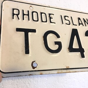 1958 Rhonda Island License Plate - Etsy