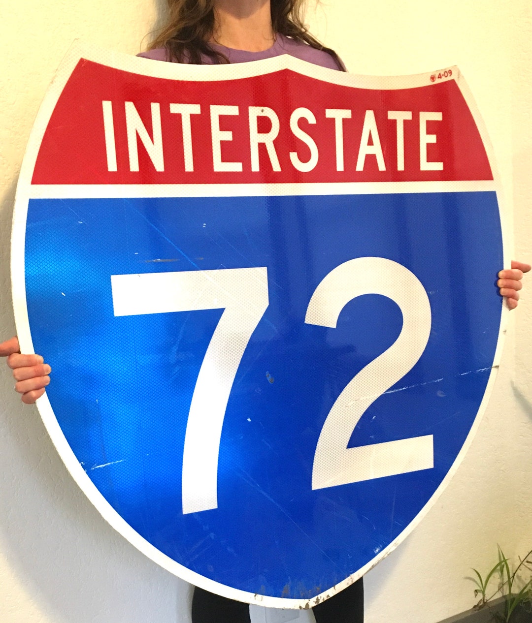 Big 36 Inch Interstate Sign - Etsy