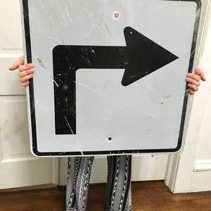 This Way - Arrow Sign - Etsy