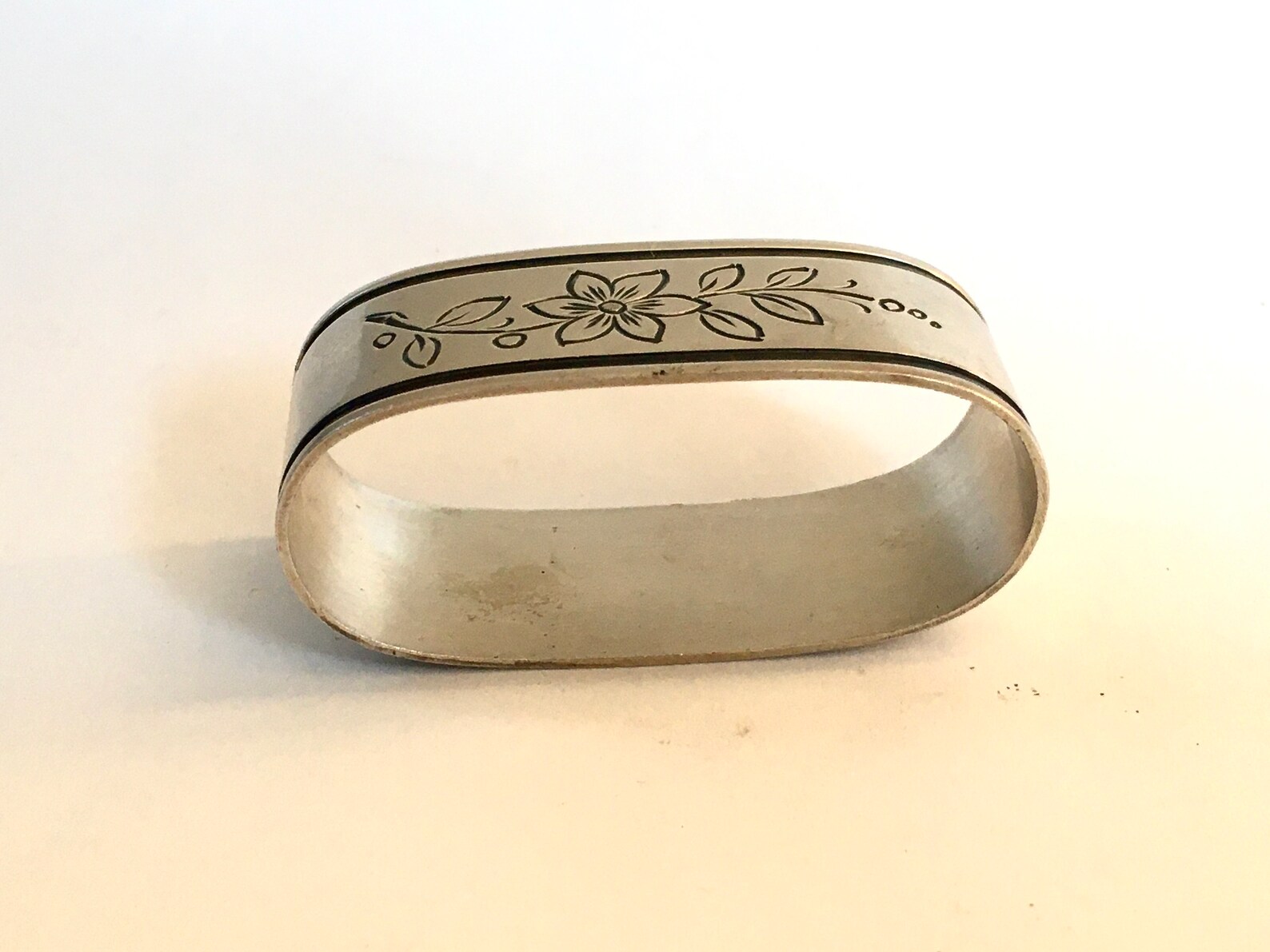 Vintage Danish Hallmarks Johannes Siggaard Silver Napkin Ring - Etsy