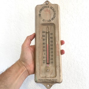 Cool Antique Thermometer - Etsy