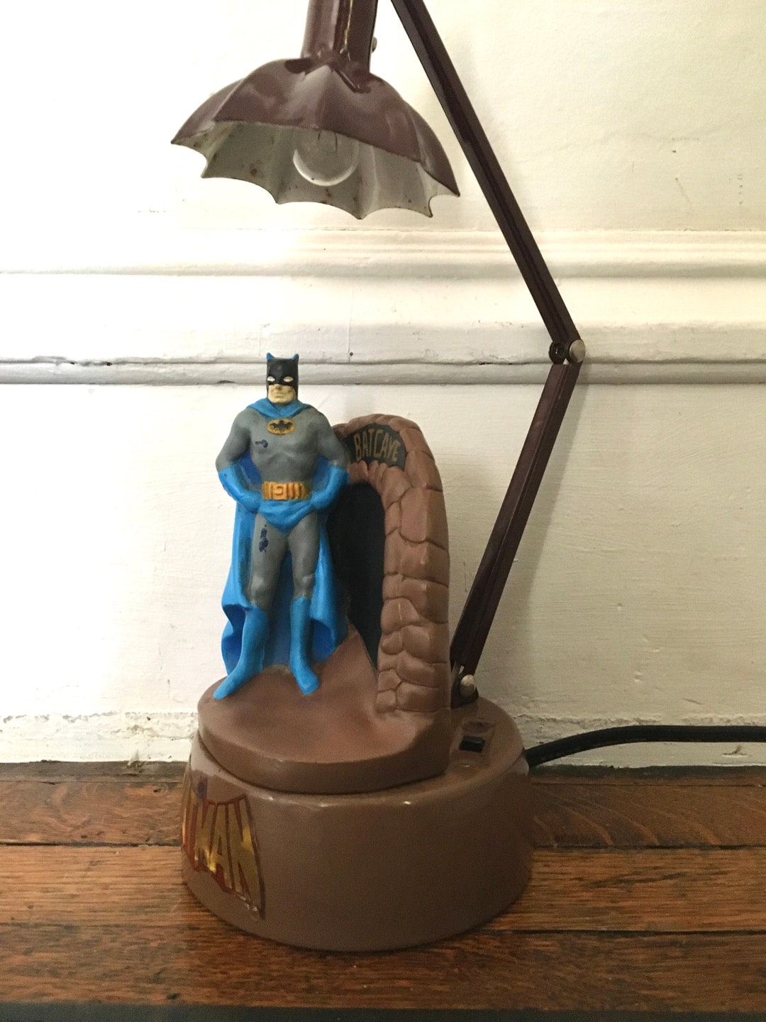 Vintage Batman Desk Lamp - Etsy