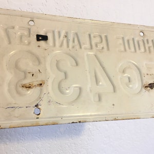 1958 Rhonda Island License Plate - Etsy
