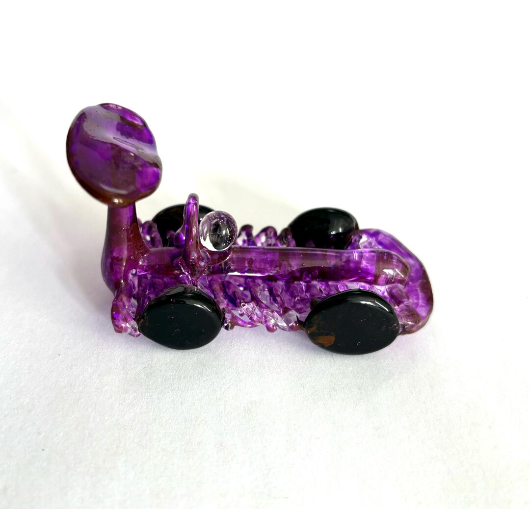 Art Glass Race Car - Etsy