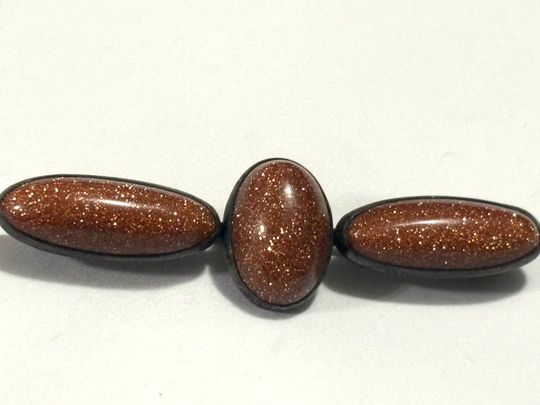 1920s Sterling and Goldstone Brooch or Pin - Etsy
