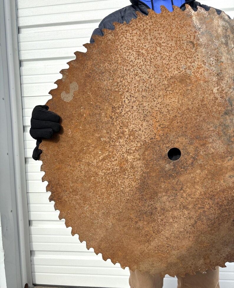 Large Old Saw Blade - Etsy
