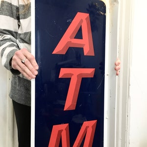 ATM Machine Flange Sign - Etsy