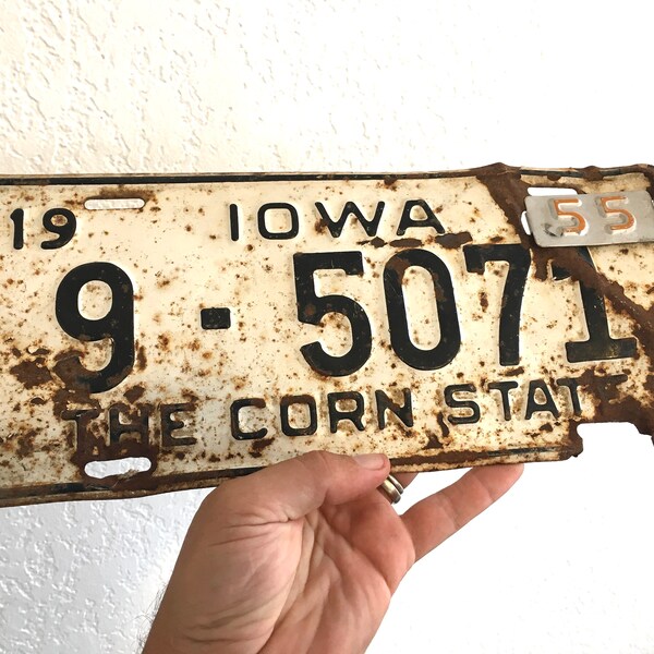 1955 License Plates - Etsy