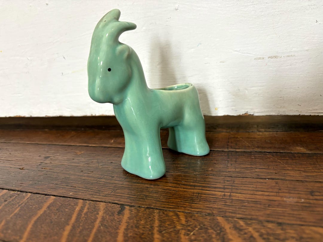 Goat Pottery Planter - Etsy