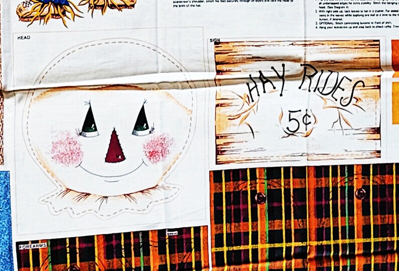 Patches the Scarecrow Soft Sculpture, DIY Fall Décor - Etsy