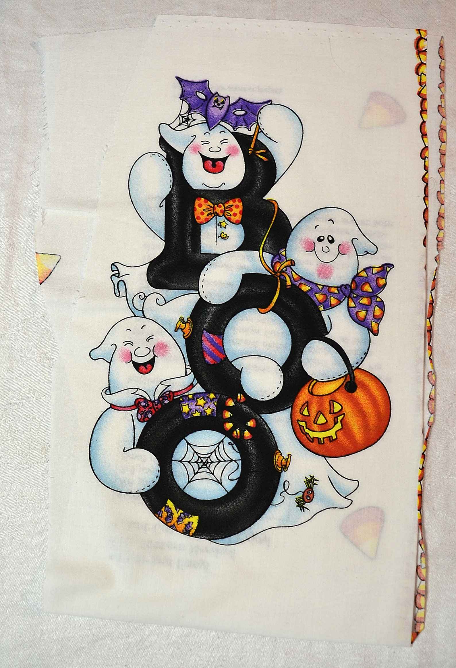 2 Daisy Kingdom Boo Door Panels, Halloween Ghost Door Panels Precut - Etsy