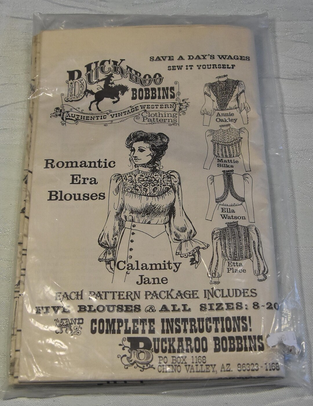 Buckaroo Bobbins Authentic Vintage Western Clothing Patterns, Romantic ...