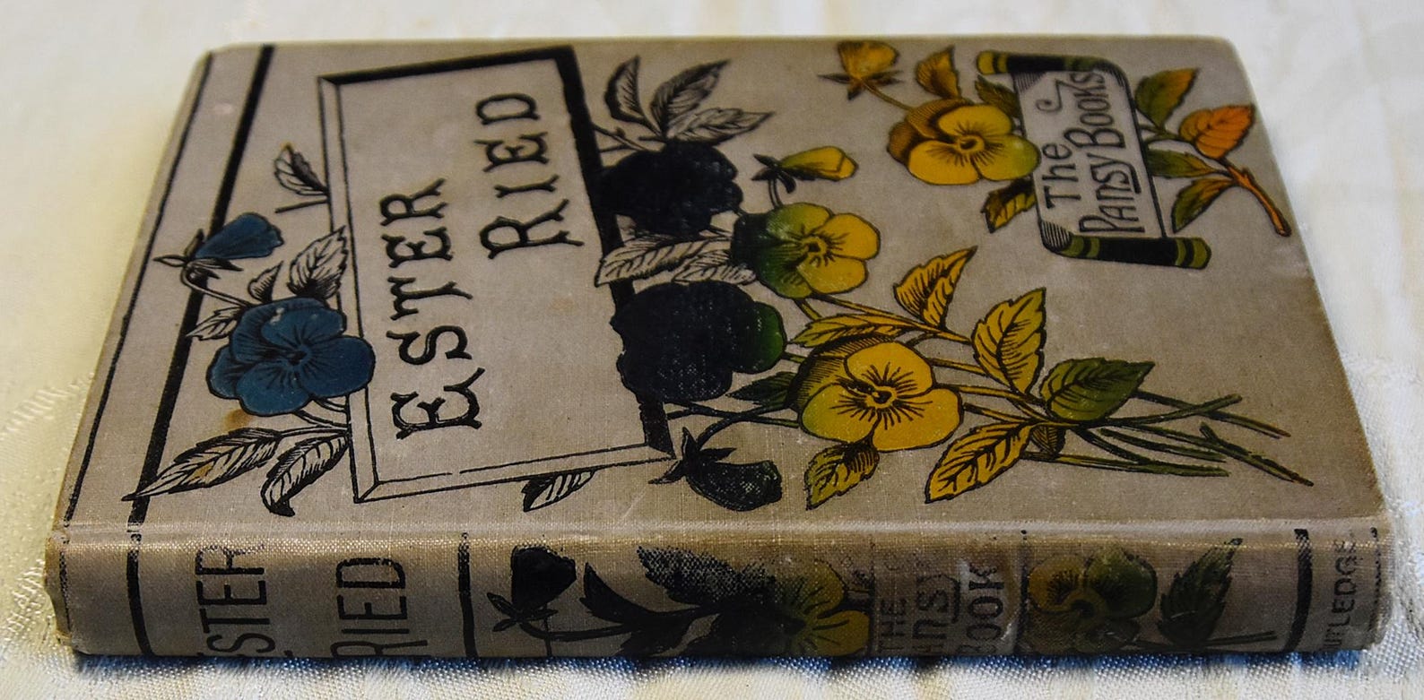 Vintage “ester Ried” by Pansy, the Pansy Books, Green Decorative ...