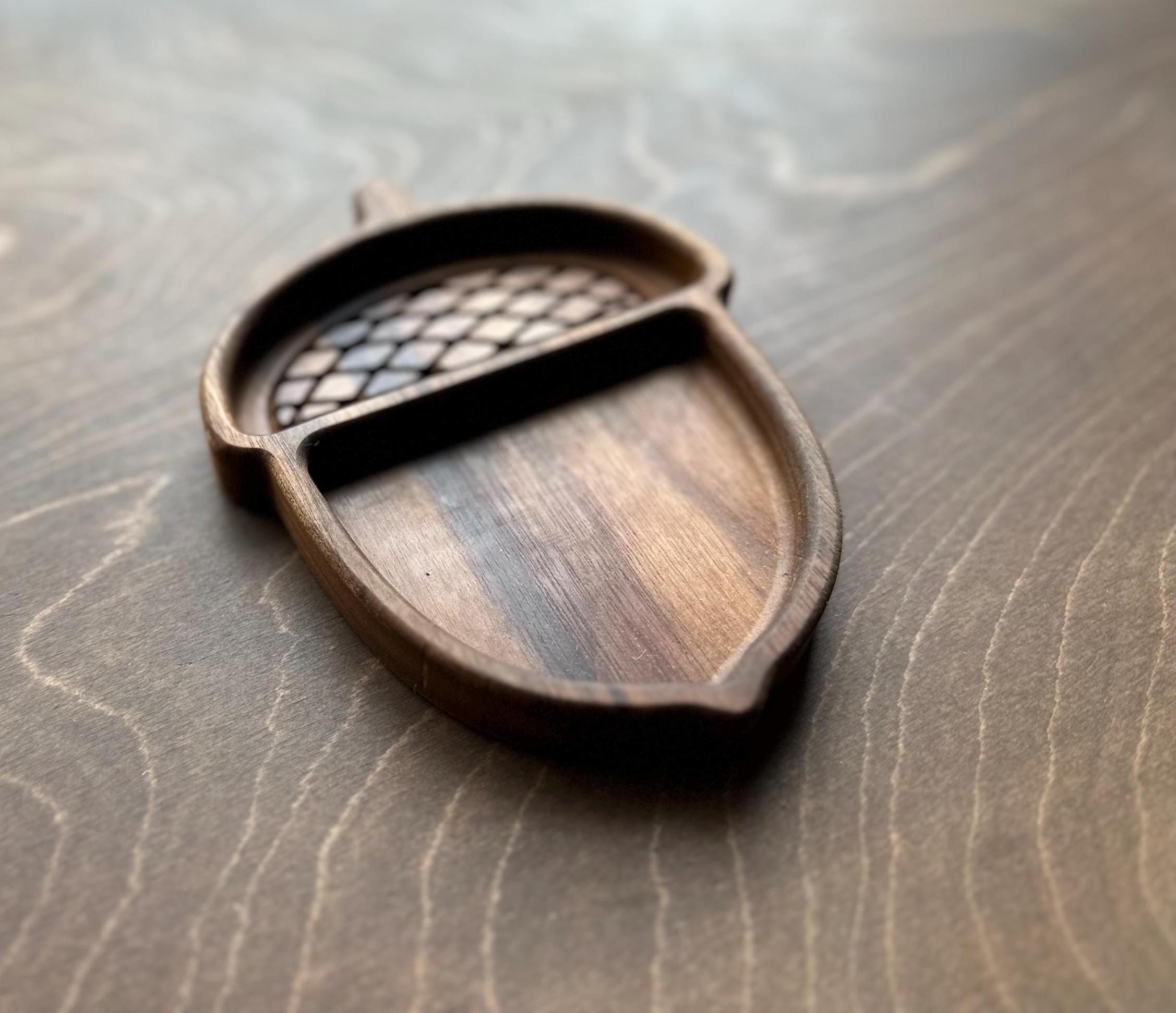 Acorn Shape Catchall Tray CNC Files | Vectors | Svg | Dxf | Pdf | Crv ...