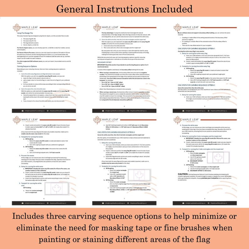 3D Wavy Canada Flag (pattern 3) CNC Files - Premium | Stl | Svg | Dxf ...