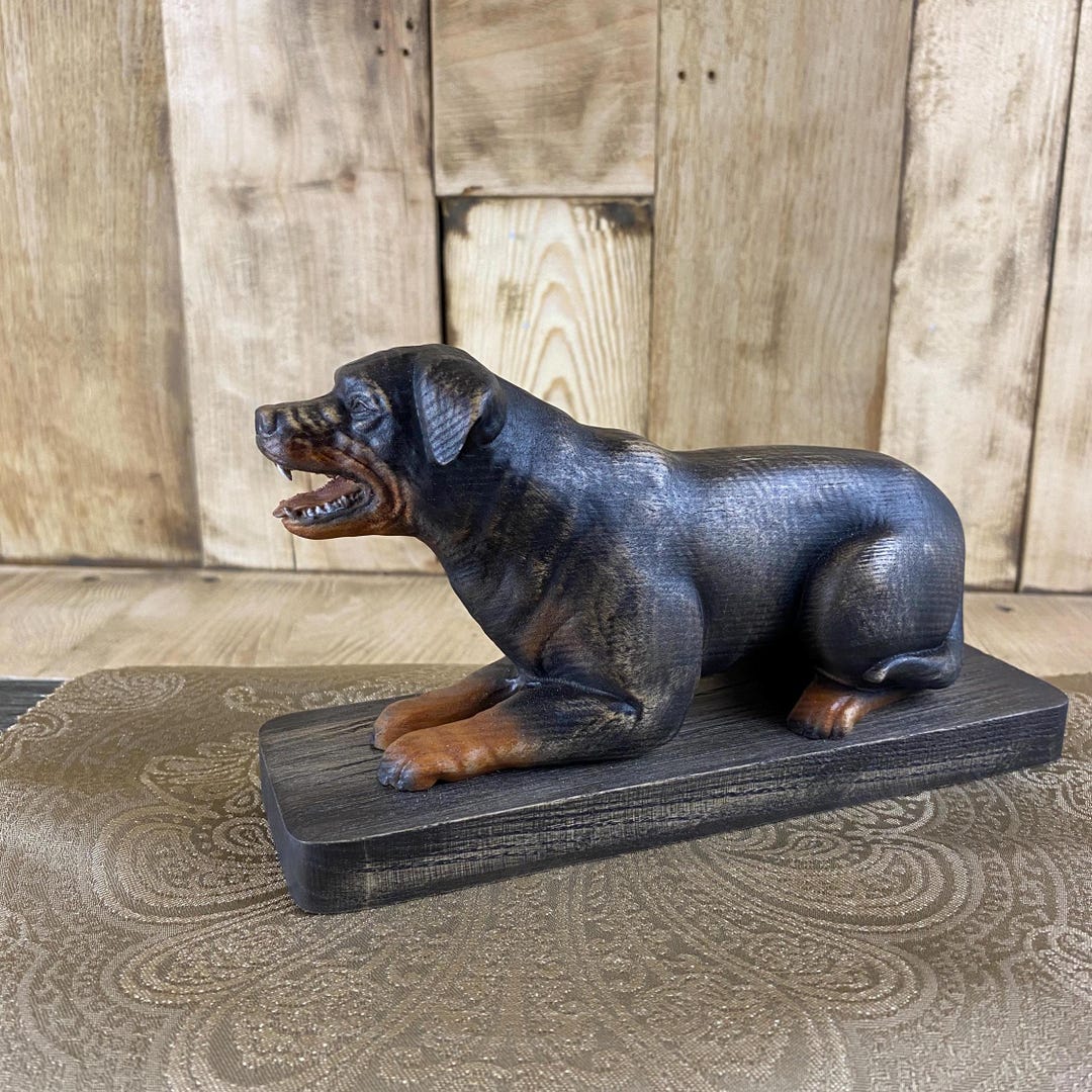 Rottweiler Rottweiler Statue Rottweiler Gift Rottweiler Dog Rottweiler ...