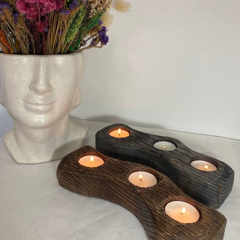 Unique Candle Holder - Etsy