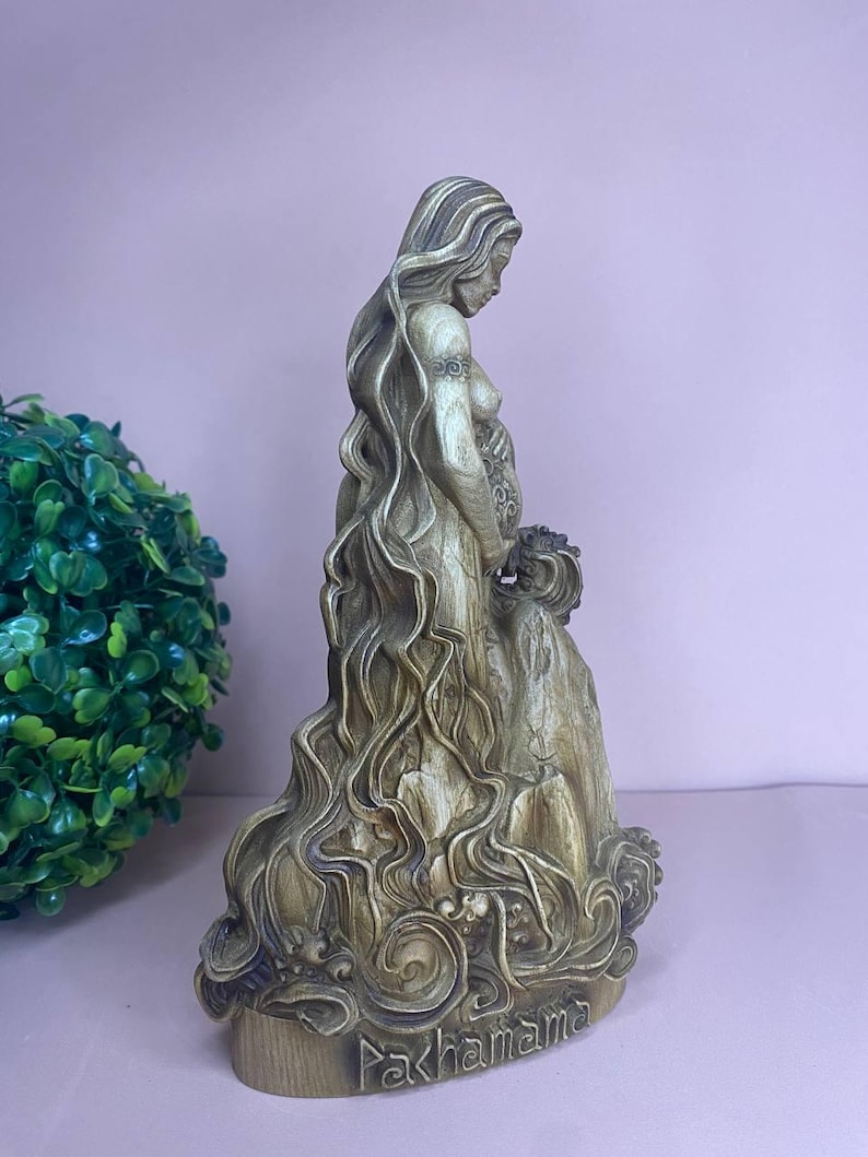 Pachamama Pachamama Statue Pachamama Art Goddess Statue Earth Goddess ...