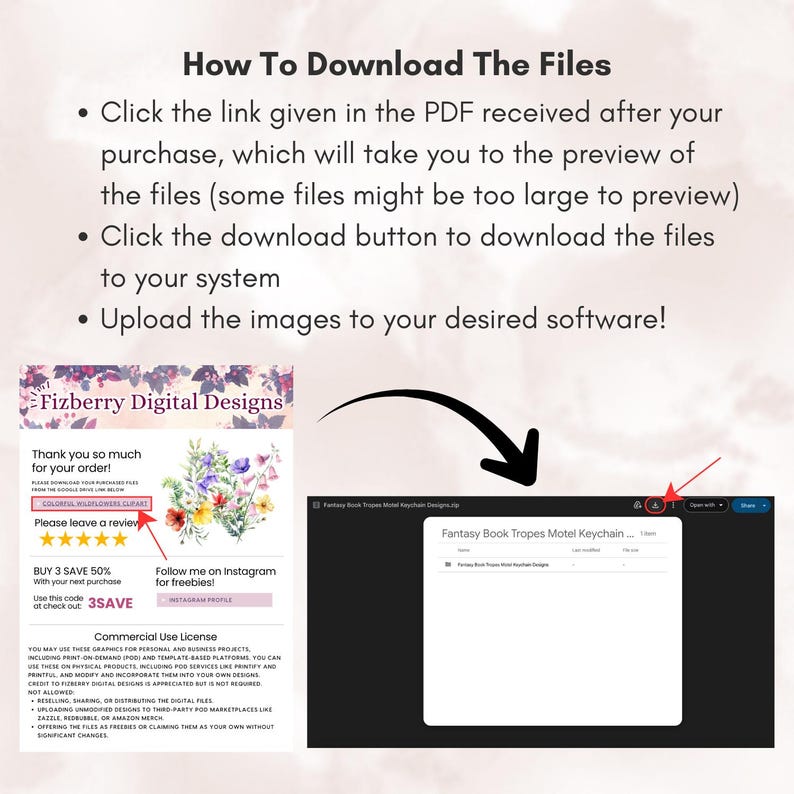 Printable Pull-out Photo Card, DIY Polaroid Picture Frame Camera Card ...
