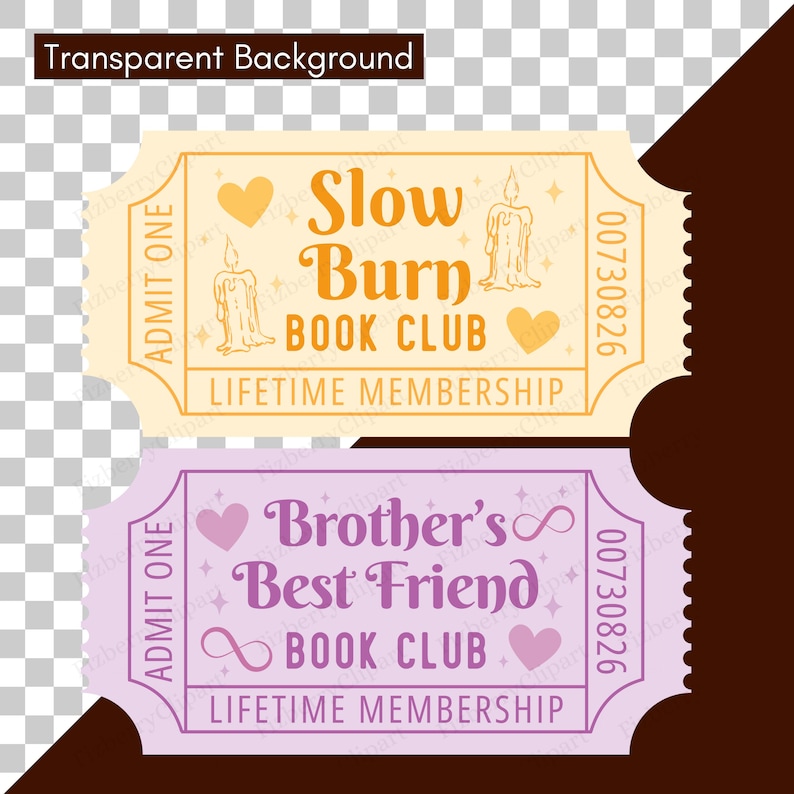 16 Book Tropes Raffle Tickets SVG Bundle, Spicy Book Png, Reading Svg ...