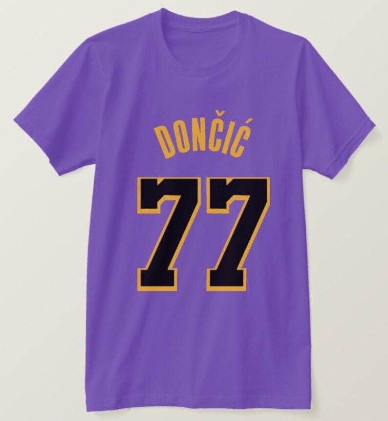 Doncic Jersey SVG PNG JPG Eps Pdf | Luka Doncic Jersey Number 77 Svg ...