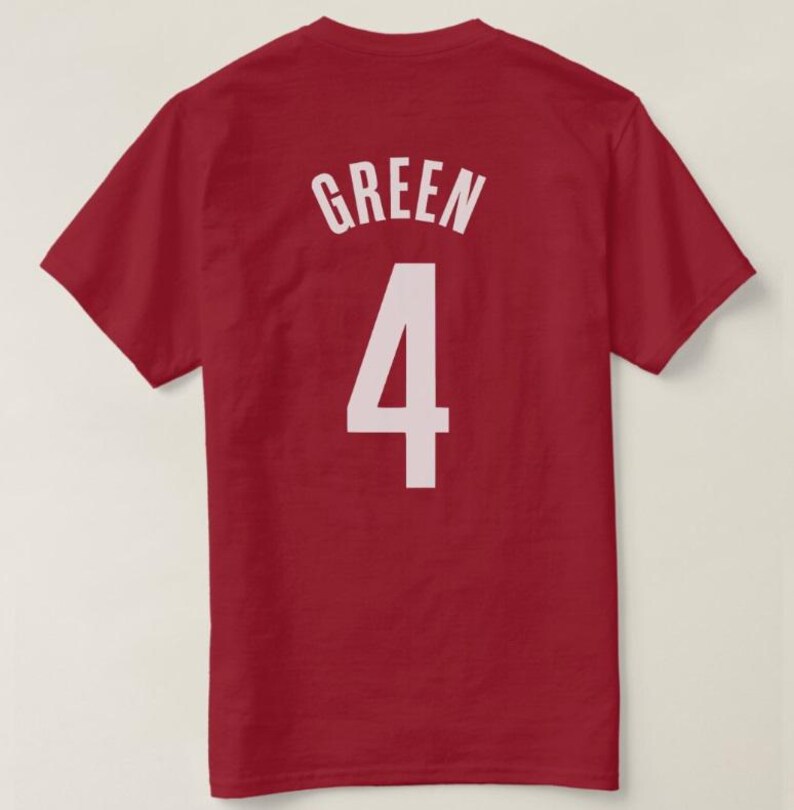 Jalen Green Jersey Number 4 SVG | PNG | PDF (digital Download) - Etsy