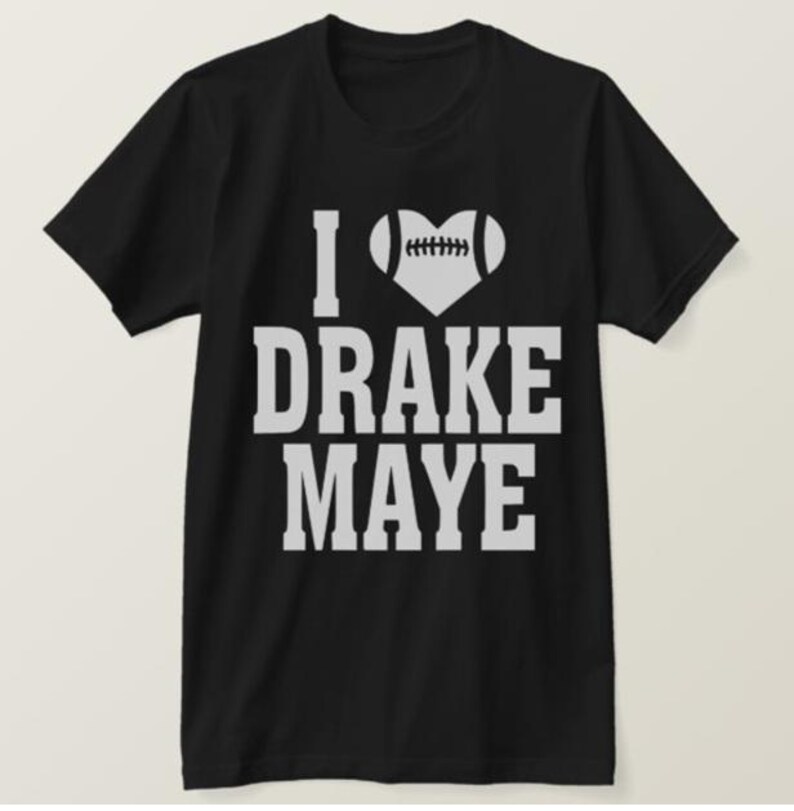 I Love Drake Maye SVG | I Love Drake Maye PNG | Drake Maye Fan Art ...