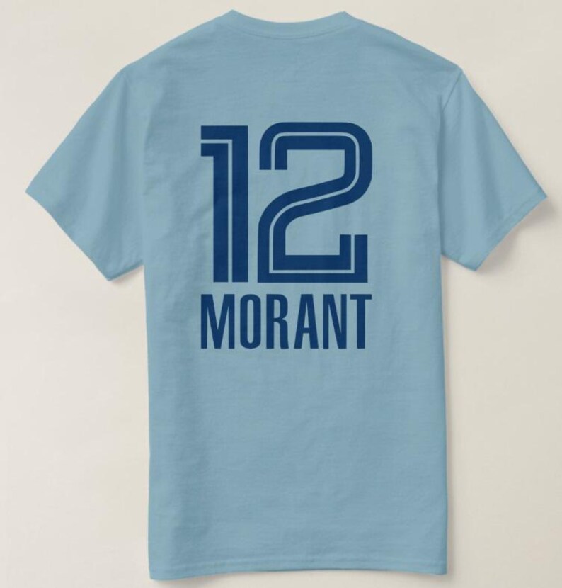 Morant Jersey Number 12 SVG | Morant Jersey Svg | Morant Svg | Jersey ...