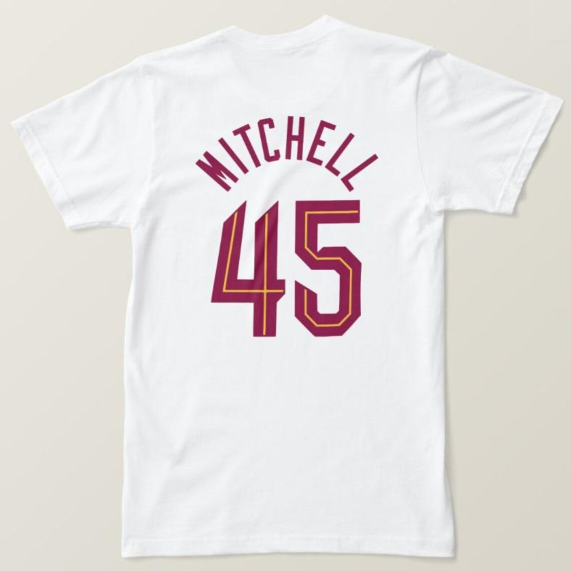 Mitchell Jersey SVG PNG JPG Eps Pdf | Donovan Mitchell Jersey Number 45 ...