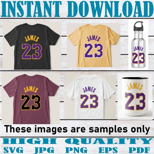 Lebron James Clip Art - Etsy