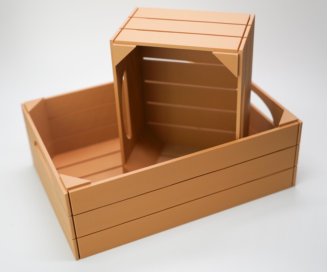 Stackable Toy Boxes for Fruit and Vegetables for Children's Shop - Etsy