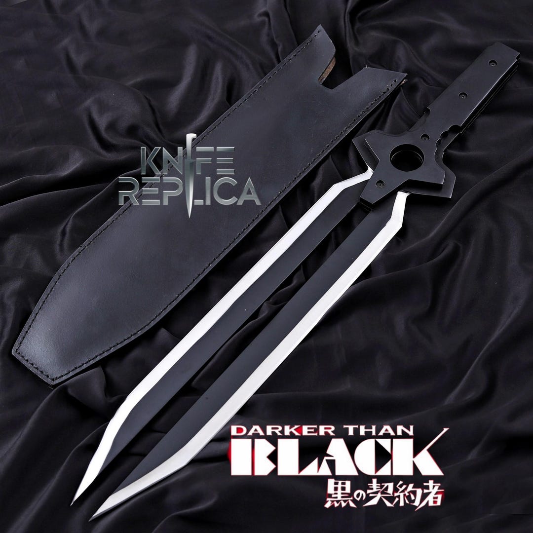 Darker Than Black Inspired Hei’s Dagger – Stainless Steel 1:1 Scale ...