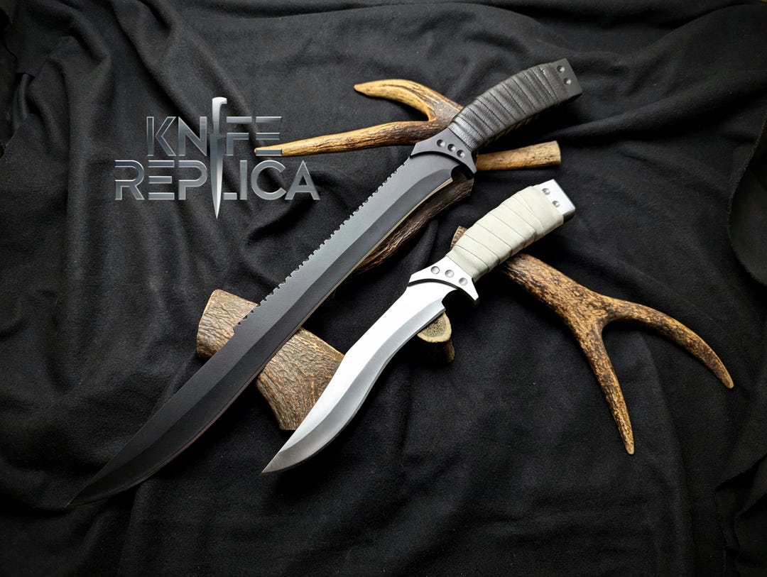 Dune 2 Knives: Feyd Rautha Movie Replica Handmade Knives | Carbon Steel ...