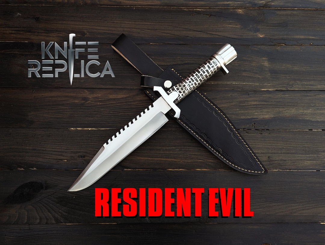 Resident Evil Knife: Custom Handmade Chris Redfield's Survival Replica ...