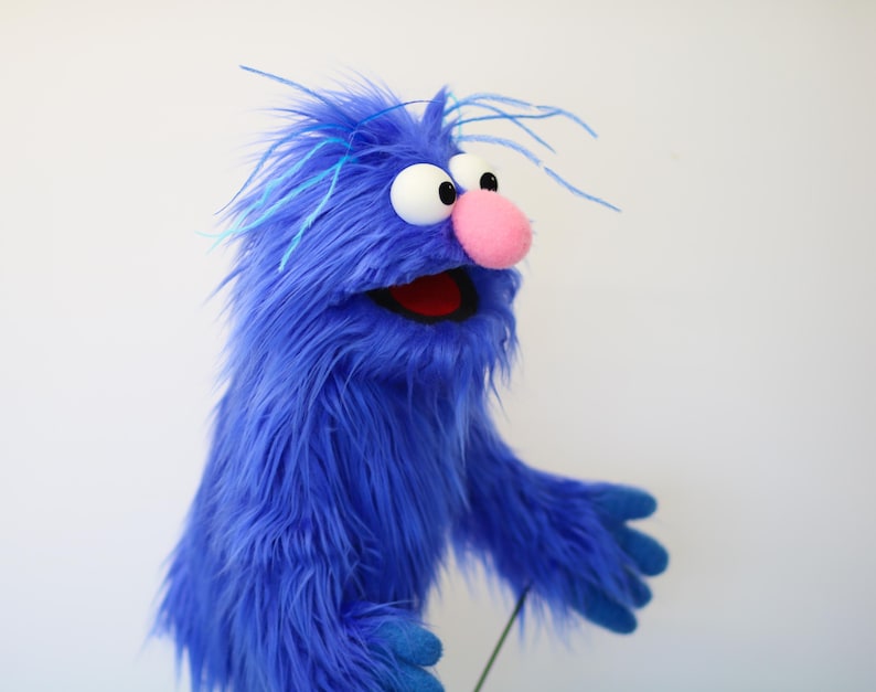 Professional Puppet - Mini Monster - Practice Character With Arm Rods ...