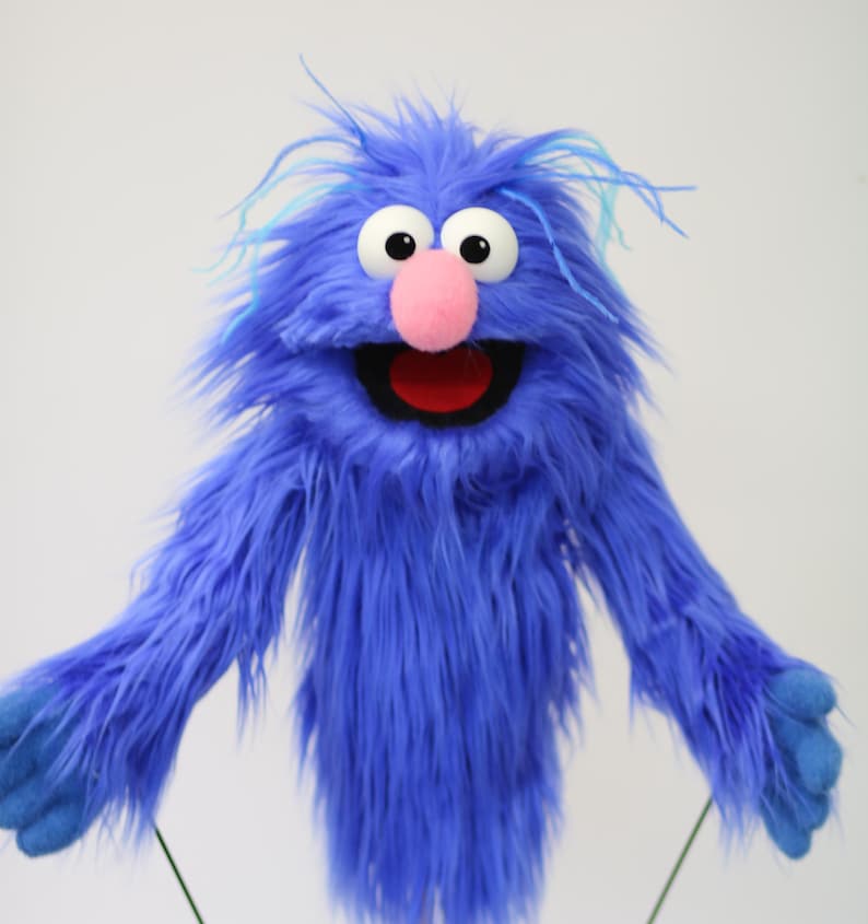 Professional Puppet - Mini Monster - Practice Character With Arm Rods ...