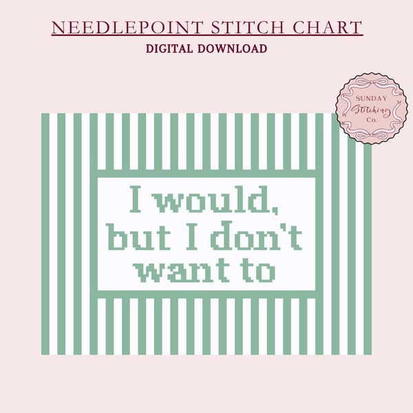 Funny Needlepoint - Etsy