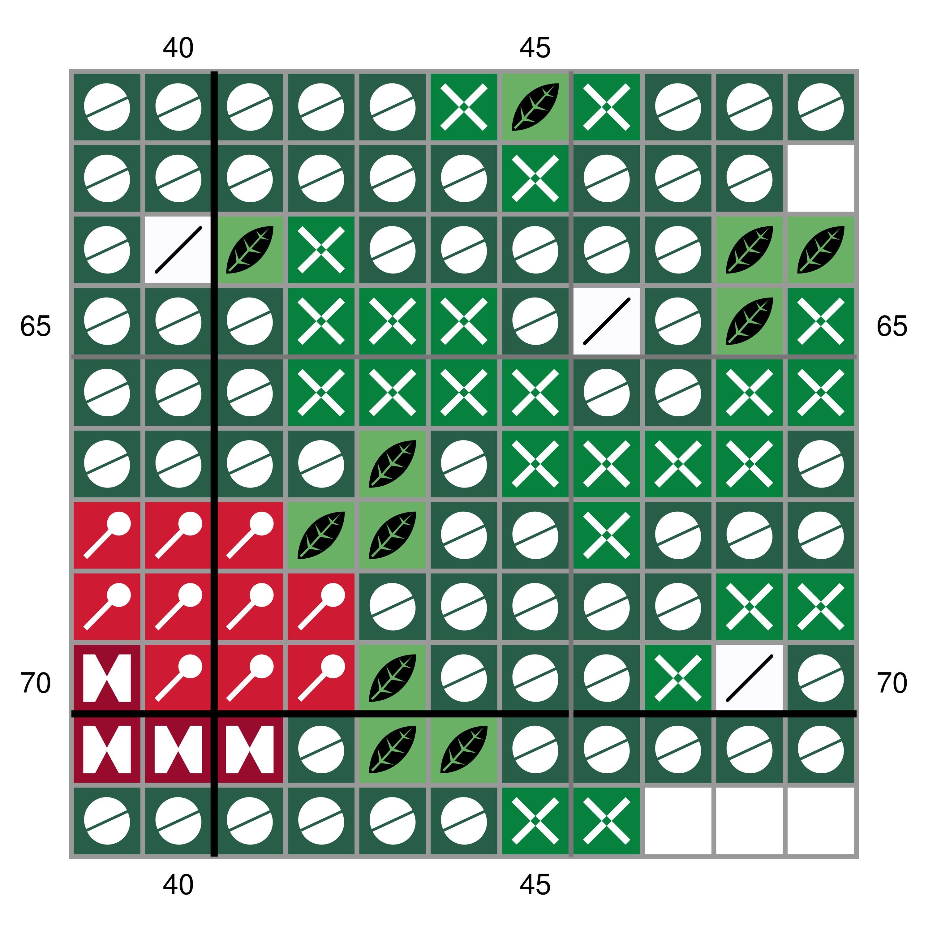 Christmas Village Tree Needlepoint Chart BUNDLE - 2x PDF Digital ...