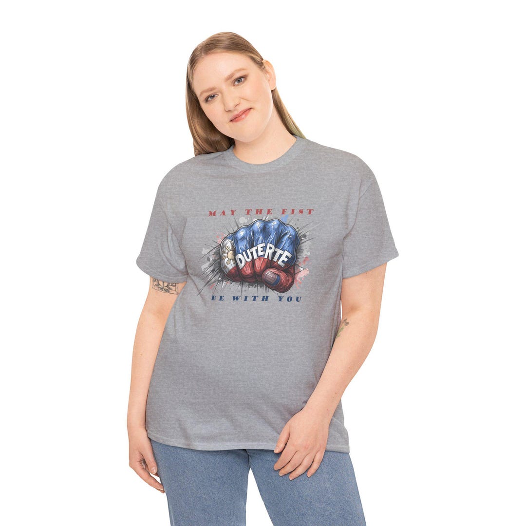 Philippine Shirt, Duterte's May the Fist Be With You T-shirt - Etsy