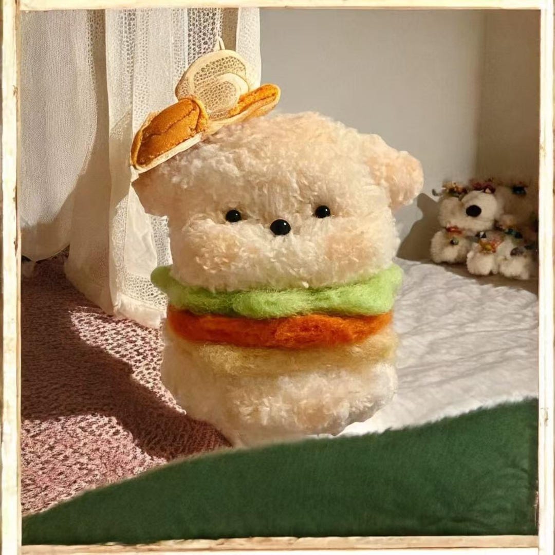 Handmade Twist Sticks Plush Pipe Cleaners Pet Toy, Kawaii Plush Dog ...