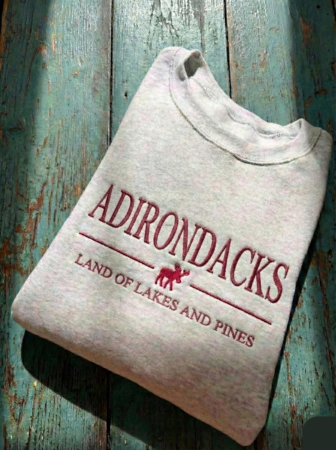 Adirondack Mountains Embroidered Shirt, New York Gift, Adirondacks ...