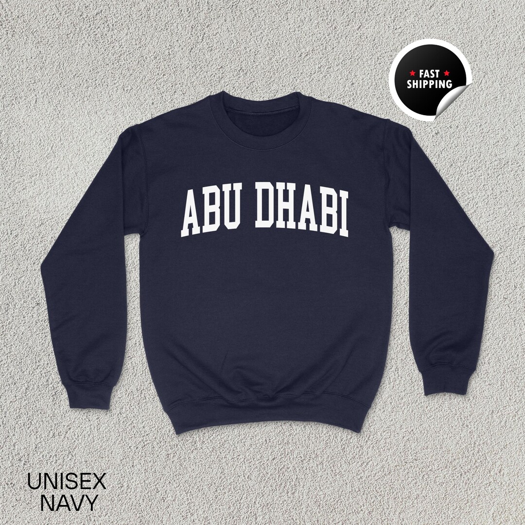 Abu Dhabi Sweatshirt, Abu Dhabi Shirt, UAE Gift, Abu Dhabi Hoodie ...