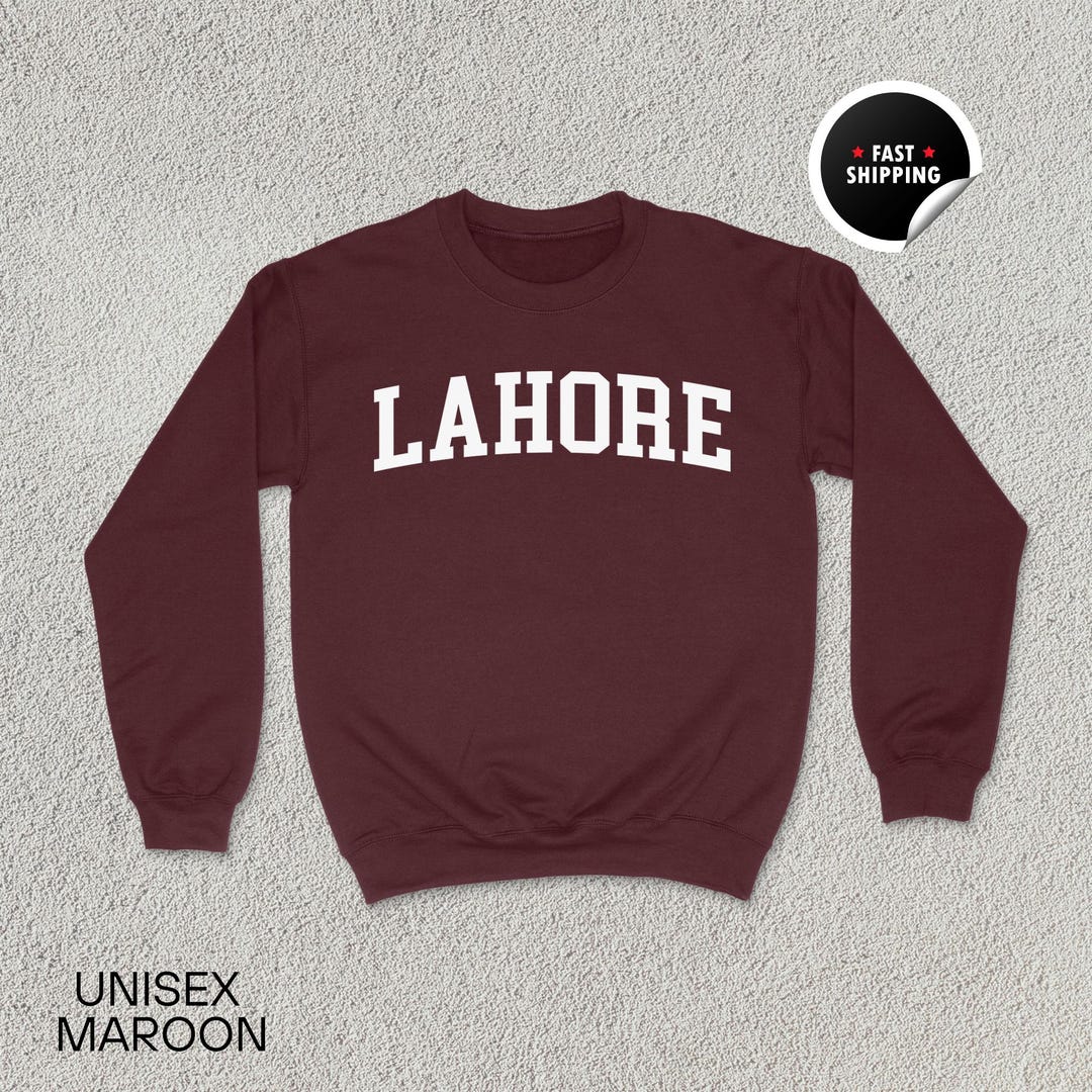 Lahore Sweatshirt, Lahore Shirt, Pakistan Gift, Lahore Hoodie, Cultural ...