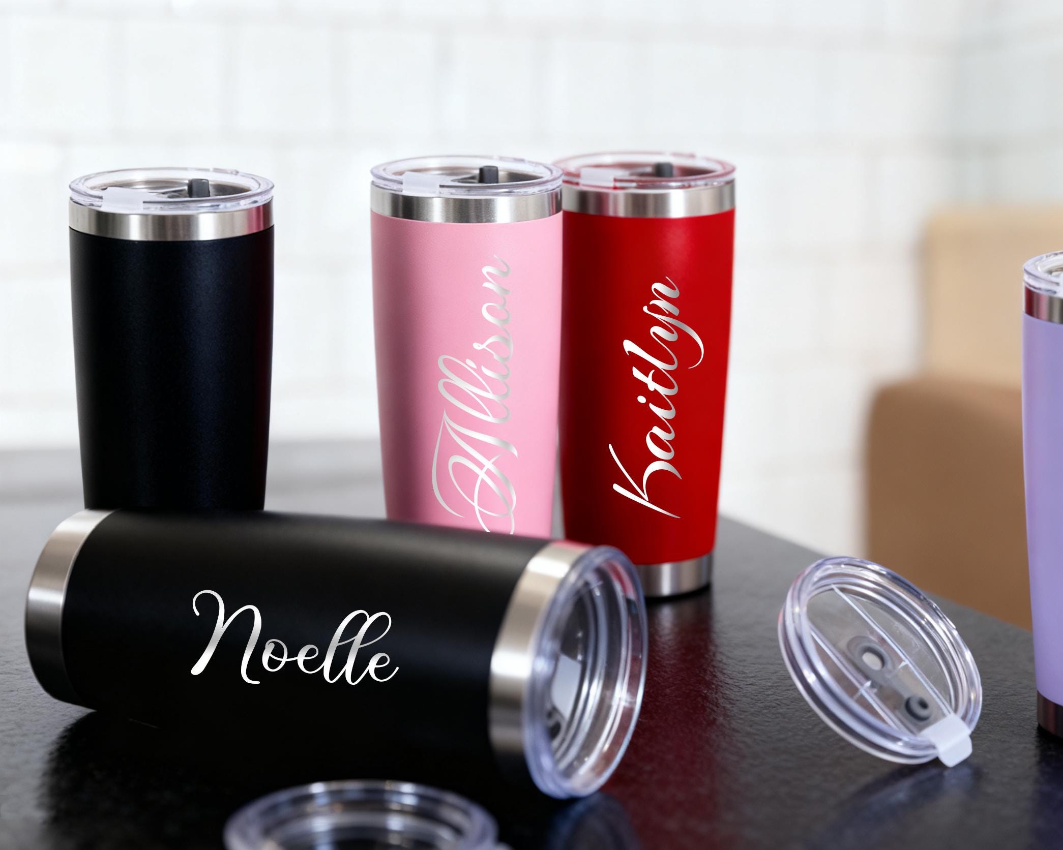 Personalized Laser-engraved Stainless Steel Thermos. Suitable Gifts for ...